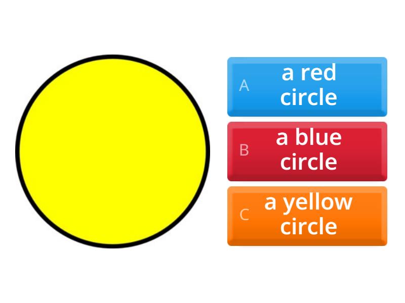Topic Shape and colors - Quiz