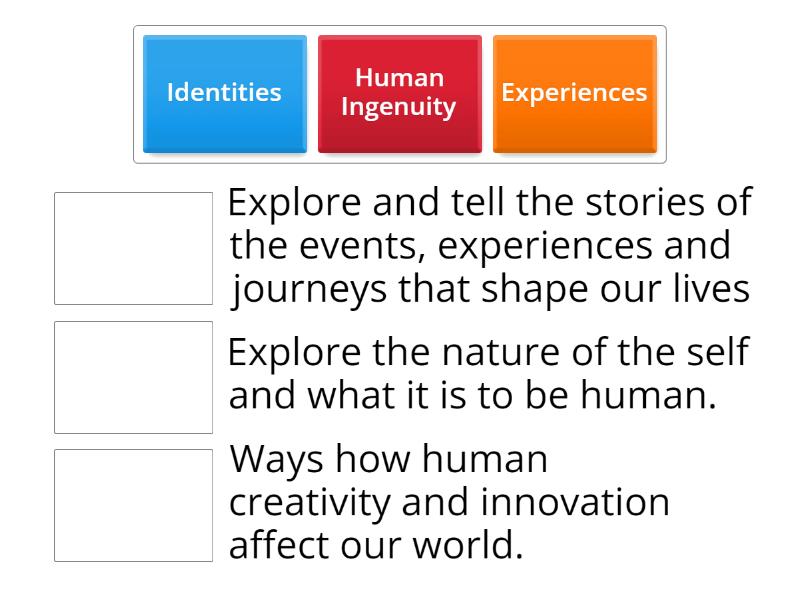 IB Themes - Match up
