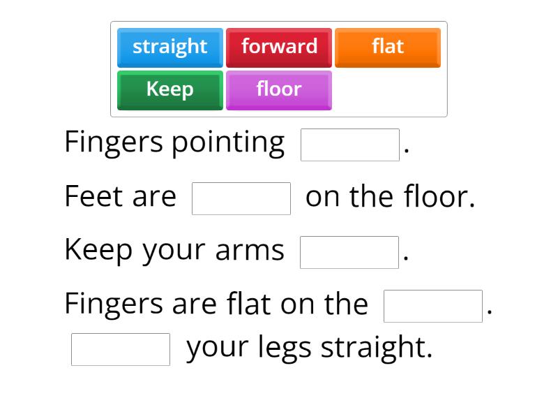 Inclined plane (2) - Complete the sentence