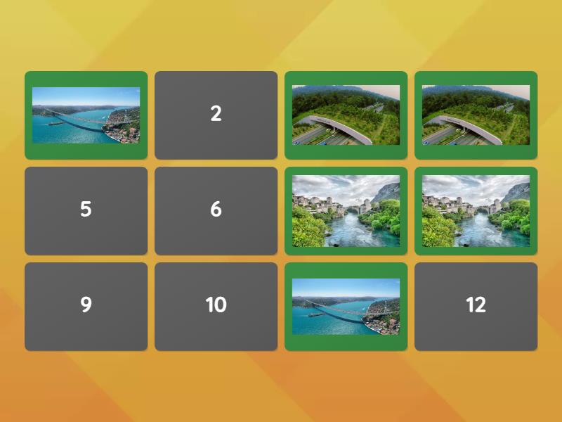 BRİDGES - Matching pairs