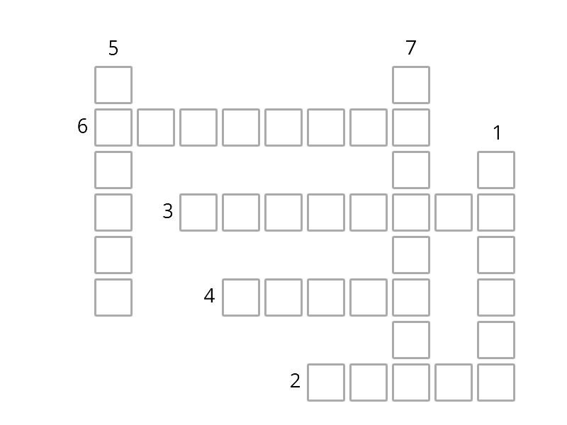 ADMIN DATABASES - Crossword