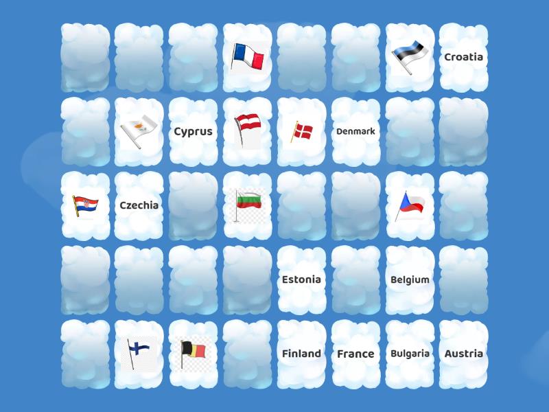 EU flags - Matching pairs