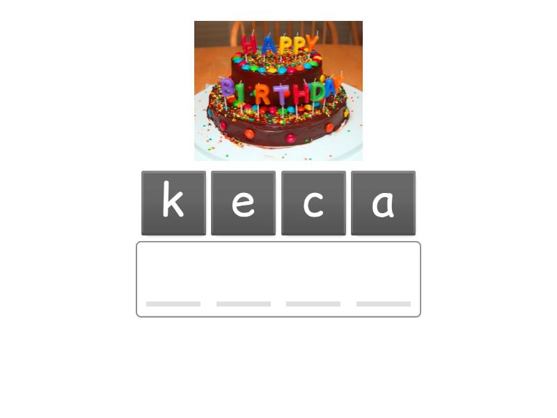 Primary L5 Long Vowel a - e cake Word Work - Anagram