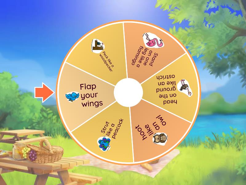 Busy Birds - Spin the wheel
