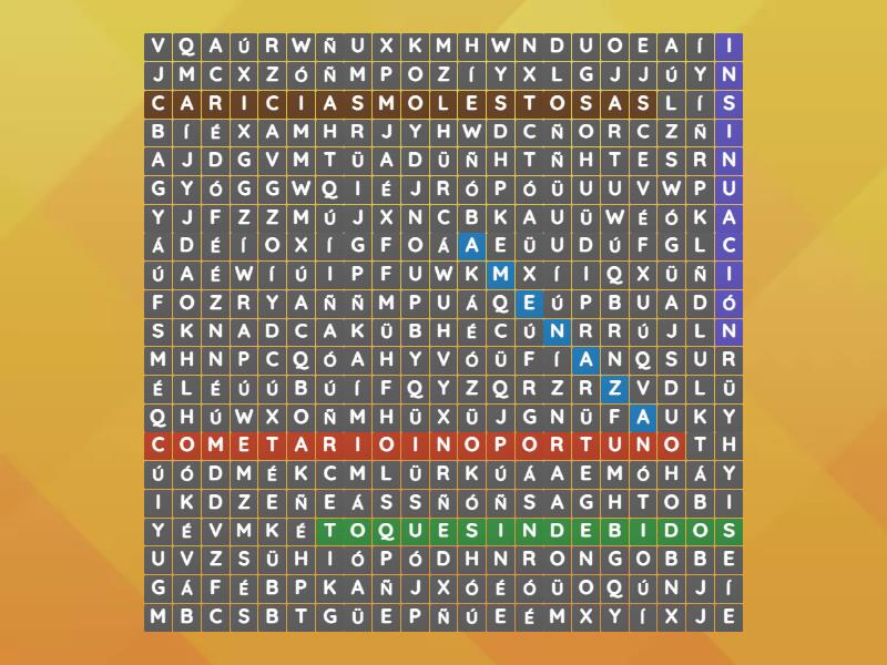 pupiletras - Sopa de letras