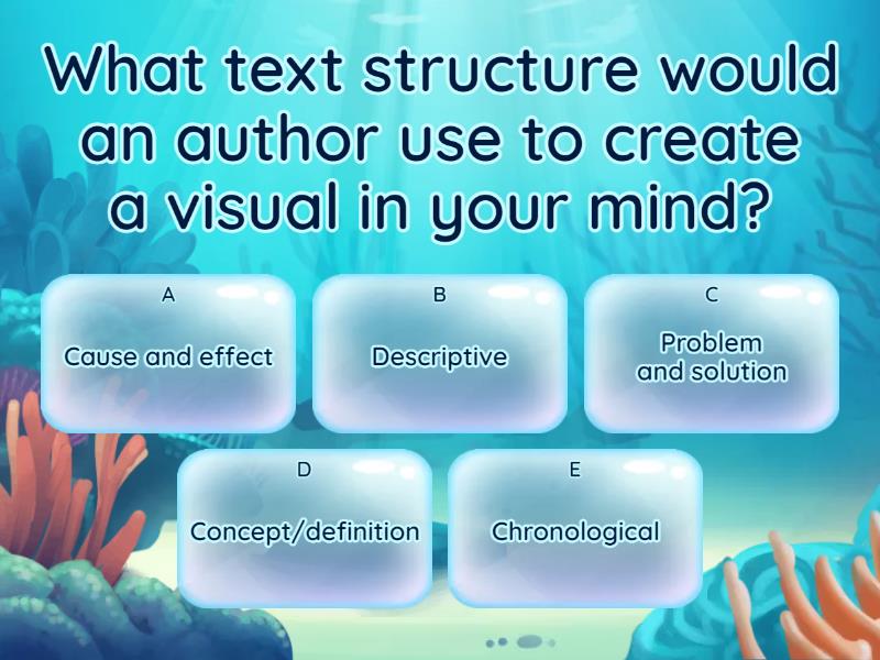 Internal text structures - Quiz