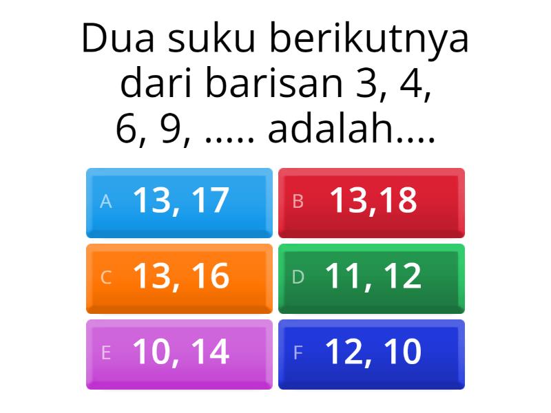 Kapita Selekta Matematika SMP - Quiz Kapita Selekta Matematika SMP - Quiz