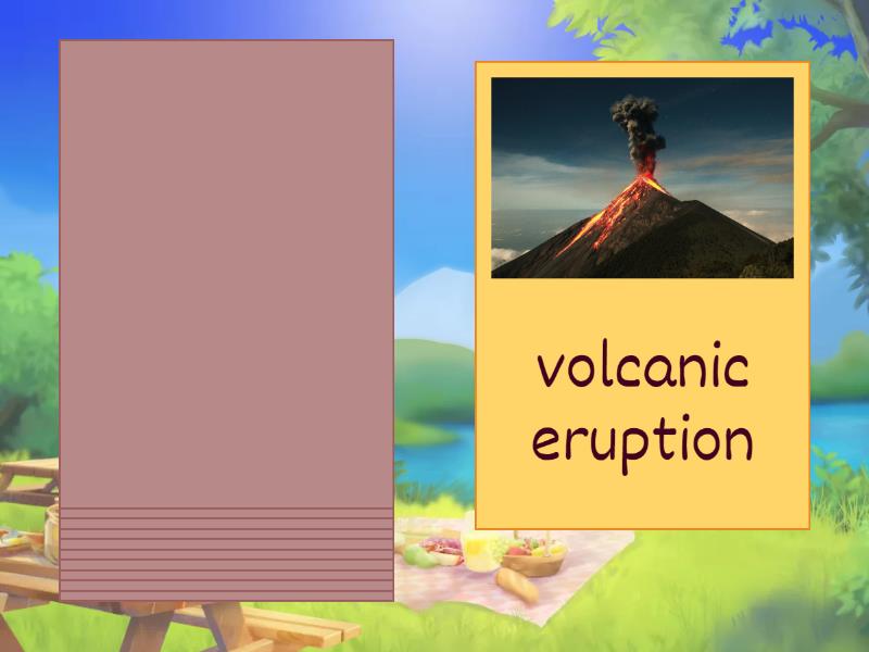 Natural disasters - Random cards