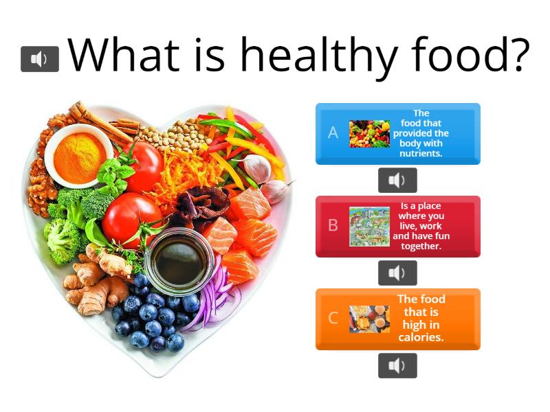 Class V02 PBL Food and Nutrition - Quiz