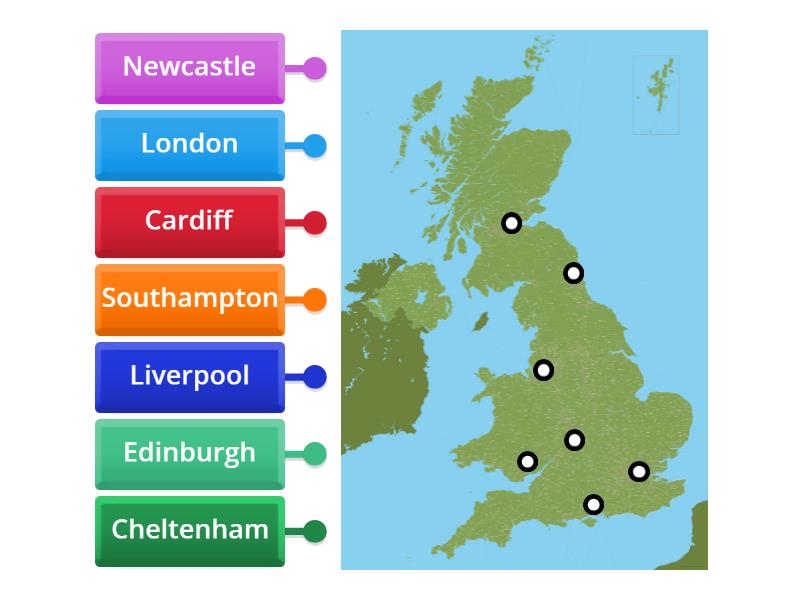 Location Label - Diagrama con etiquetas