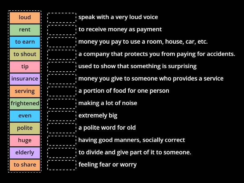 Aula 11 A - Culture Shock - Building Vocabulary - Match up