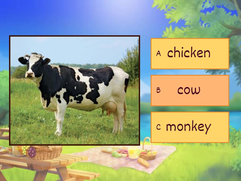 Farm Animals - Quiz
