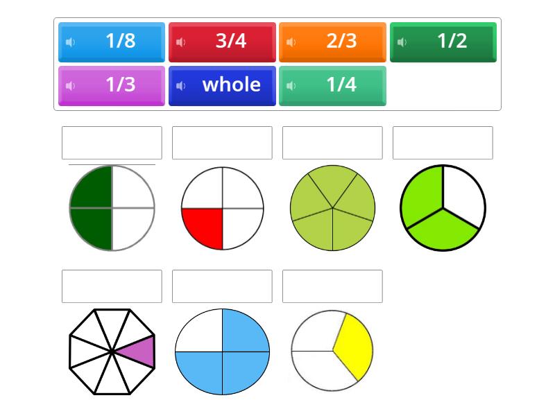 Fractions - Match up
