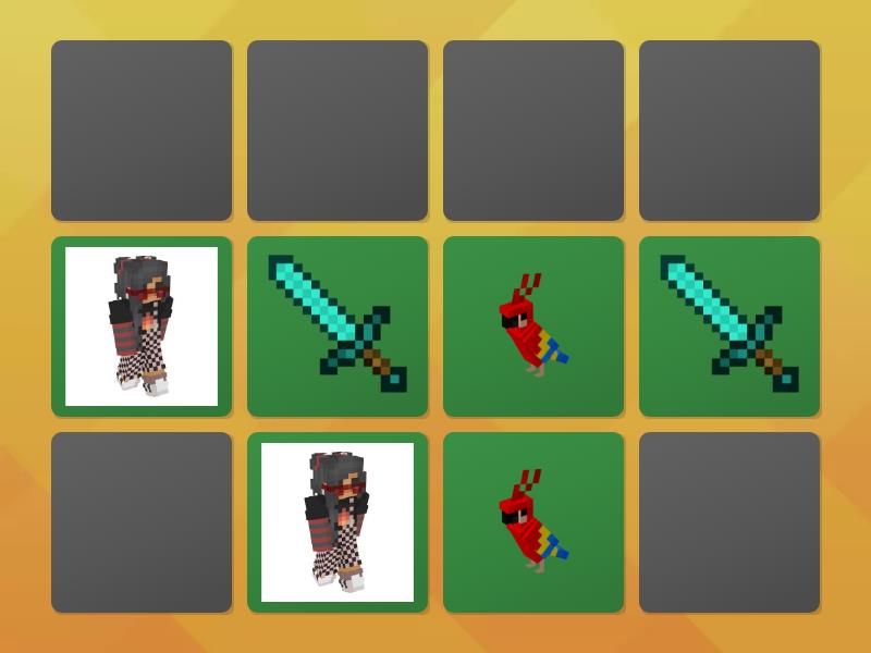 Minecraft - Matching pairs