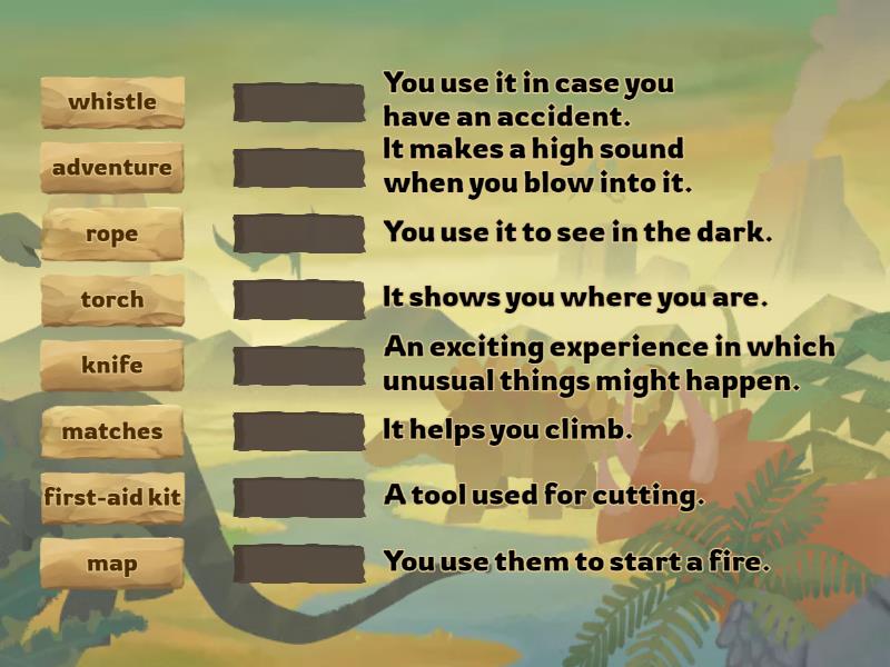 #2 Vocabulary Lesson 8 - Match up