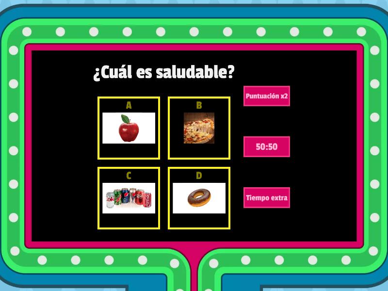 ¿Saludable o no saludable? - Gameshow quiz