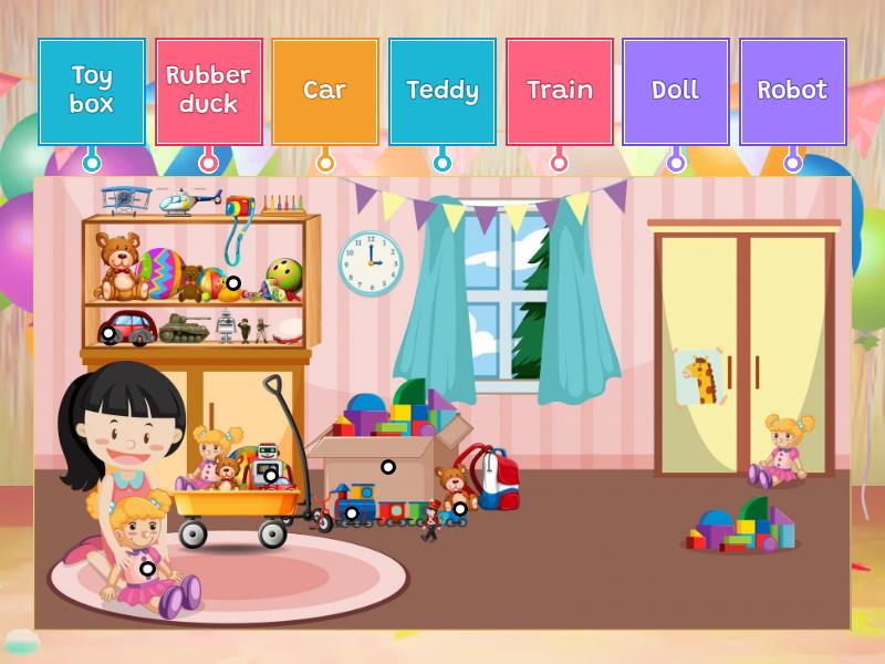 TOYS - Labelled diagram