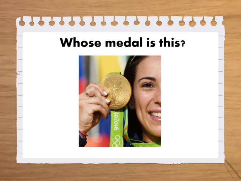 The Whose Game: Identify whose items these are according to the picture ...