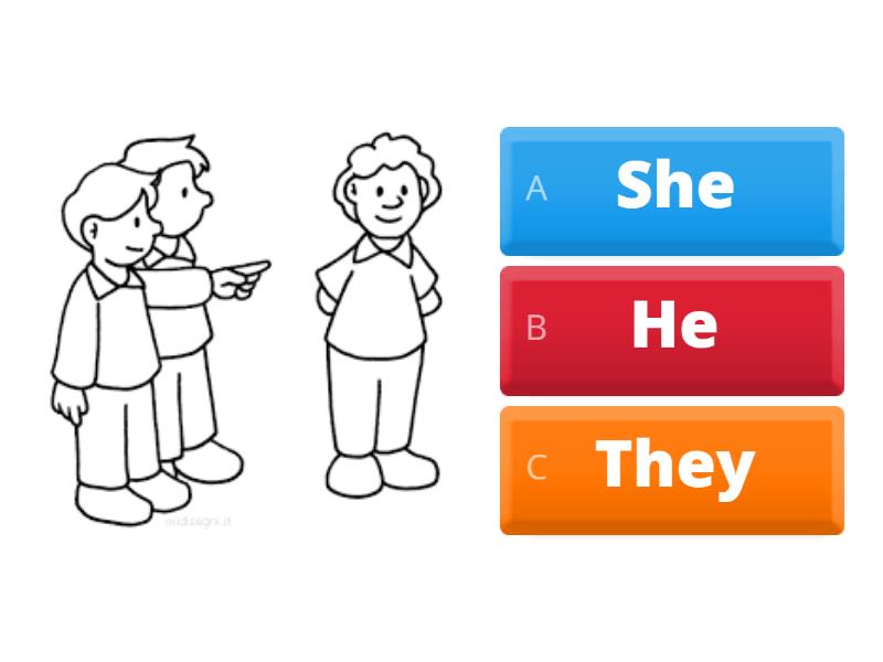 Subject pronouns - Quiz