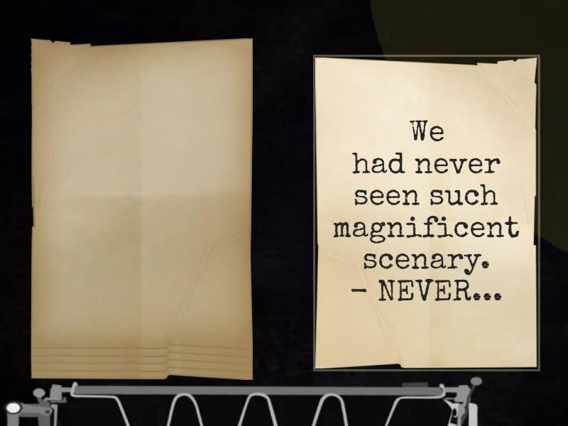 INVERSION - Speaking cards