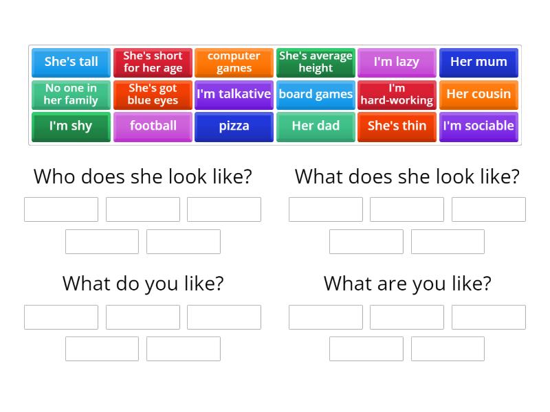 A2+ appearance,personality, preferences revision - Group sort
