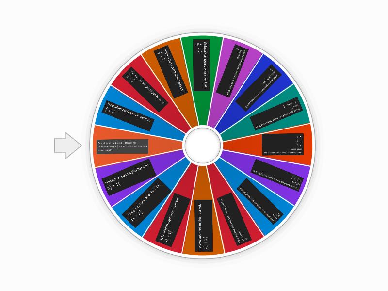 Taste - Spin the wheel