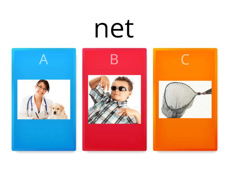 Wordwall: CVC /e/ Words #1 - Quiz