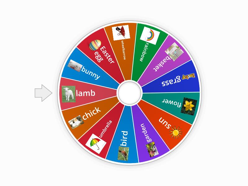 Spring Syllables - Spin the wheel