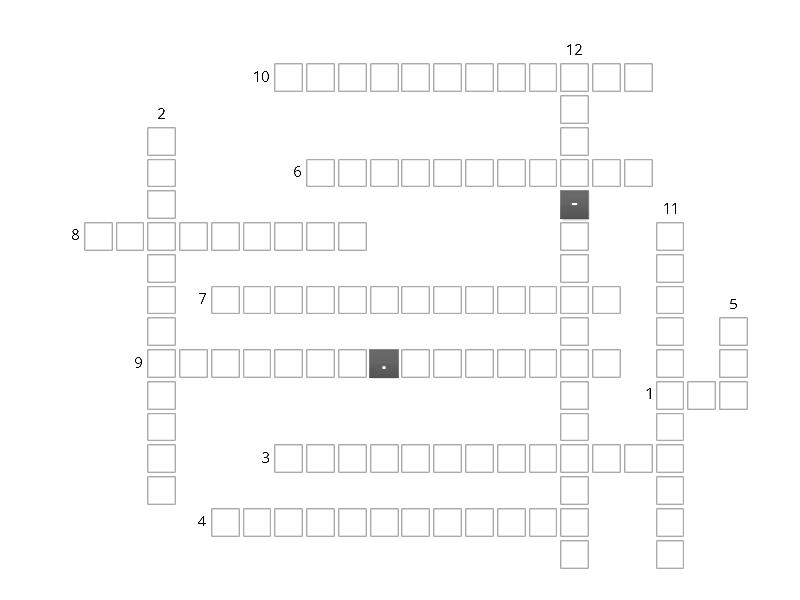 history- the 1960s - Crossword