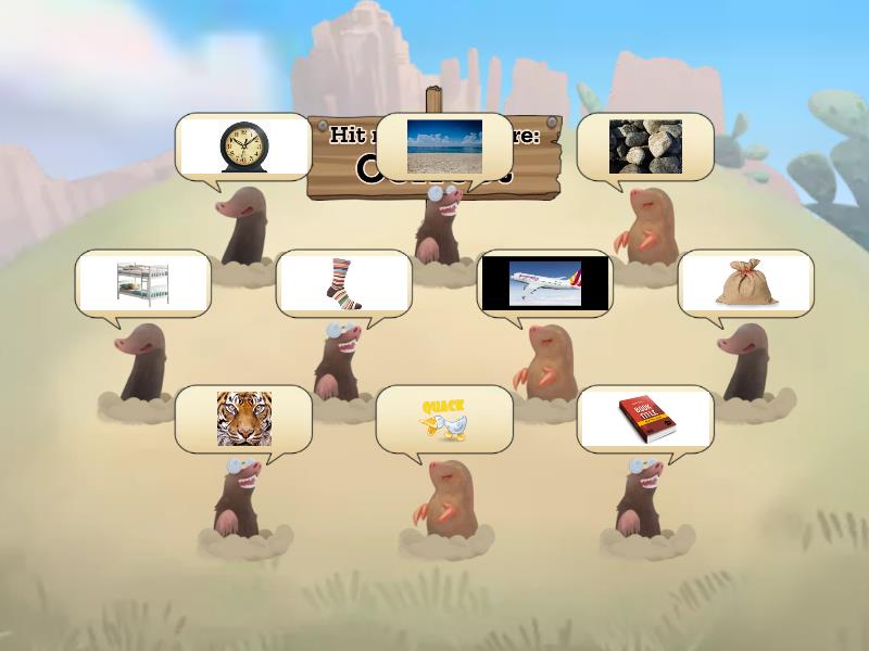 Level 3.2 Phonics -CK - Whack-a-mole