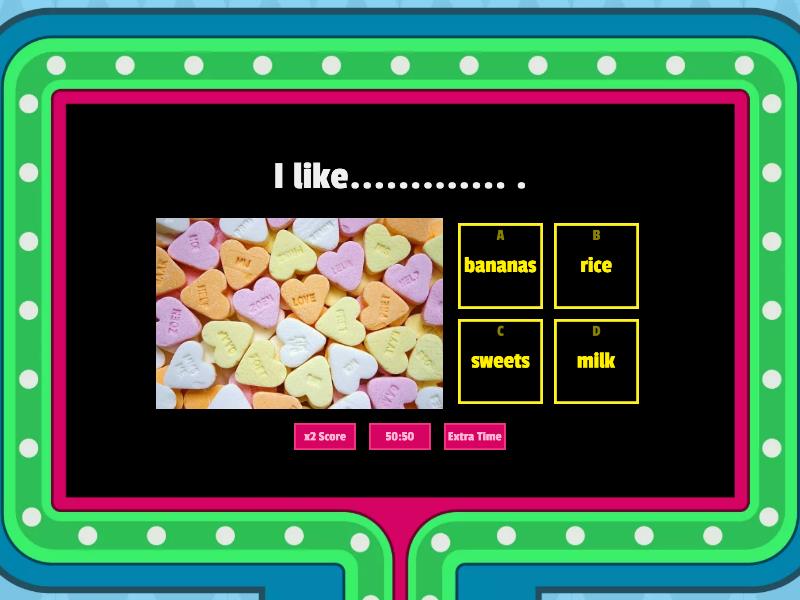 LOOK 1 UNIT 10 GRAMMAR - Gameshow quiz