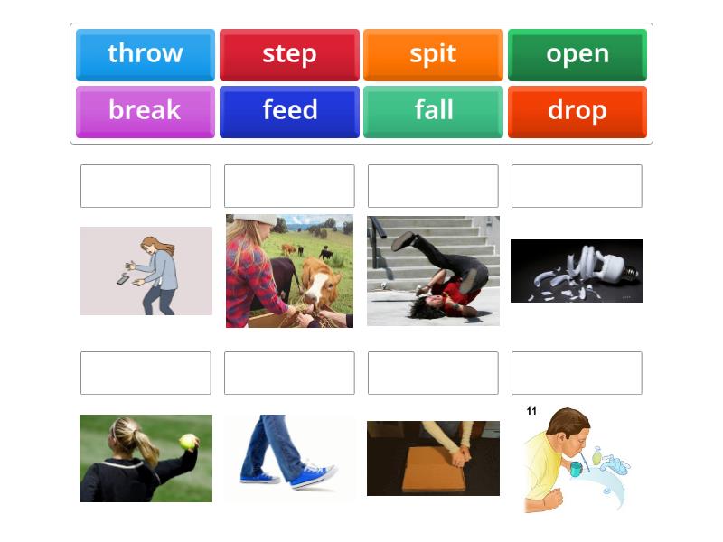Verbs intermediate - Match up