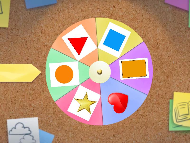 Shapes - Spin the wheel