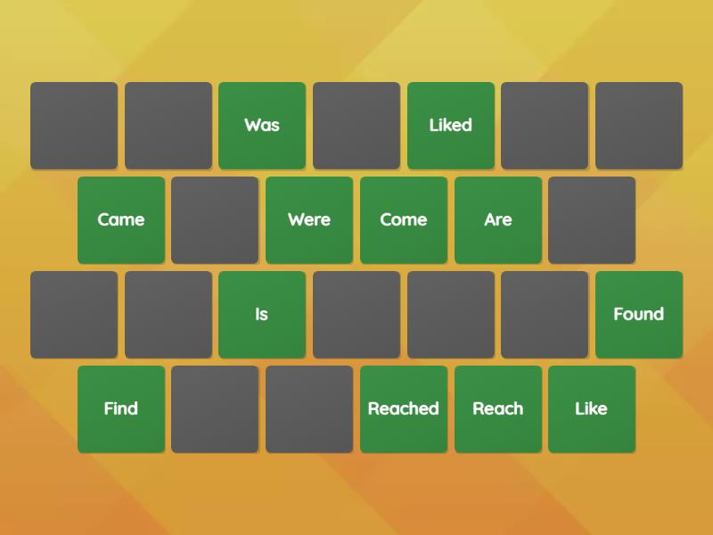 The Titanic: Past Tense - Matching pairs