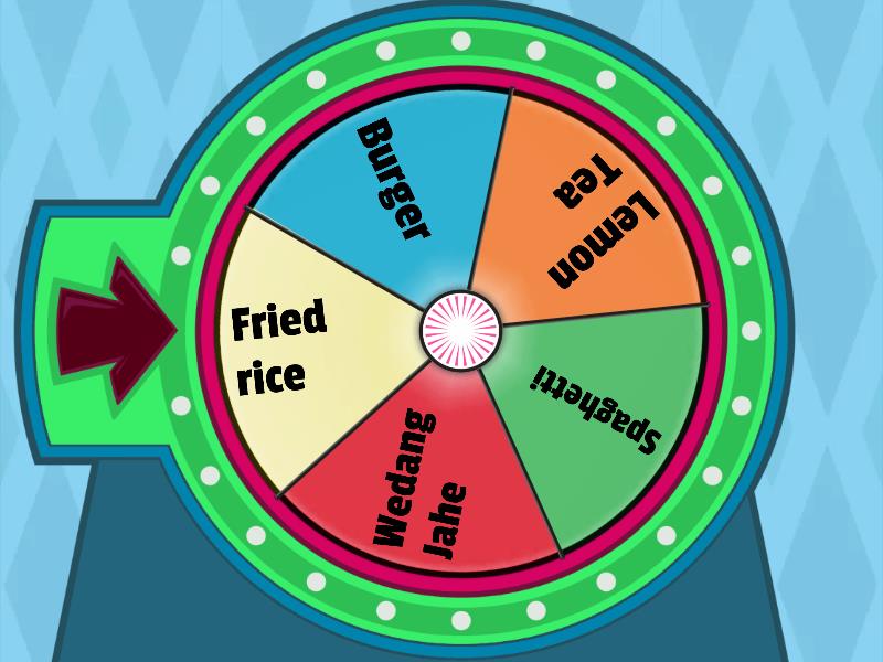 How to make - Spin the wheel