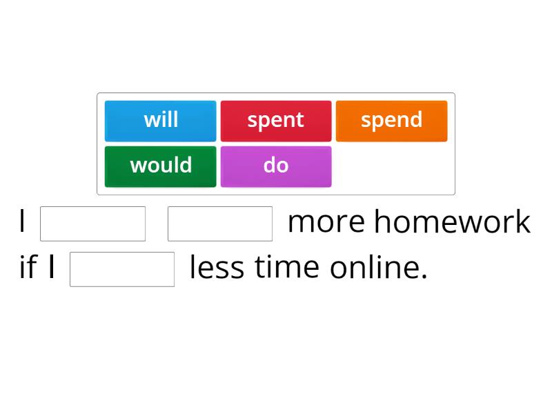 second conditional - Complete the sentence