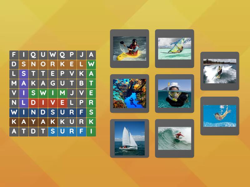 FF3 Unit 4-1 - Wordsearch