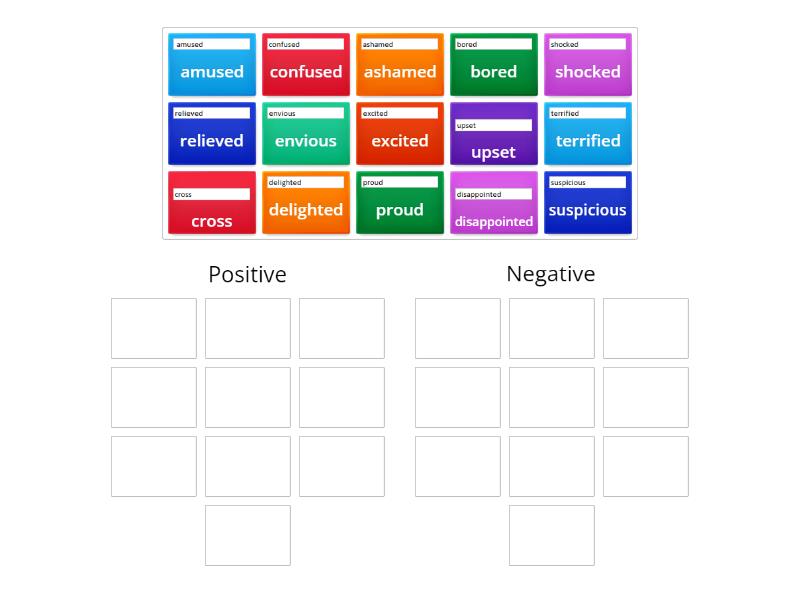 Emotions sort out - Group sort
