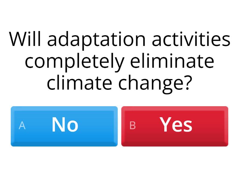 Climate Change - Quiz