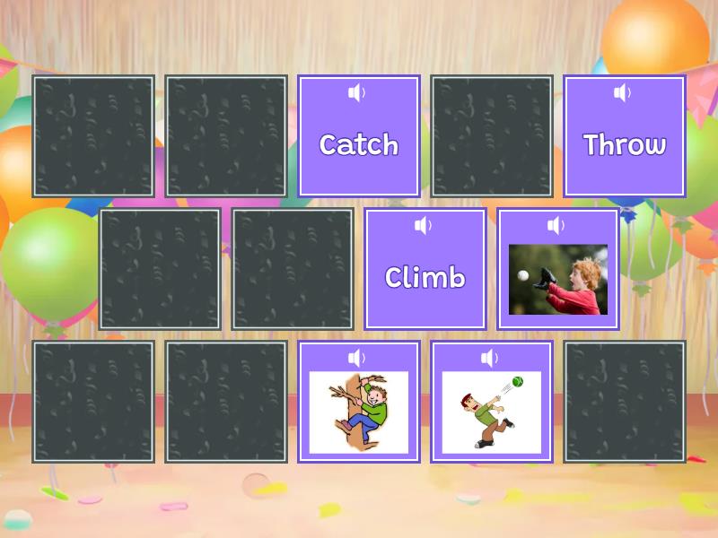 Actions - Matching pairs