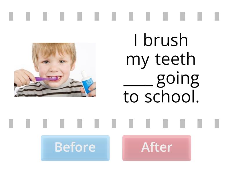 Before/After Game - Verdadero o falso