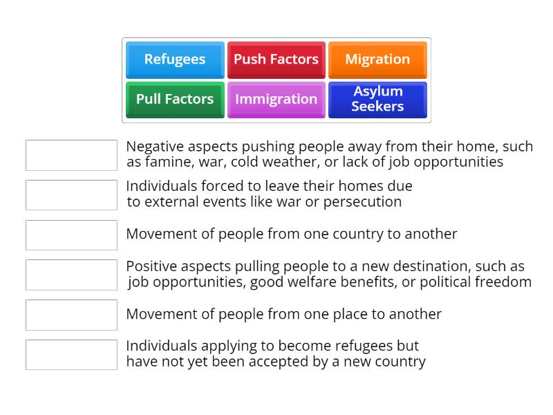 Migration - Match up