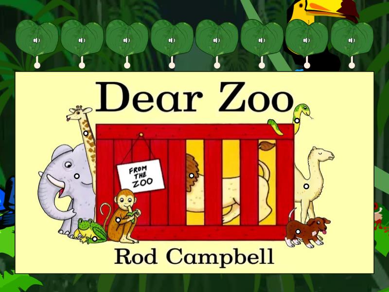 DEAR ZOO - Labelled diagram