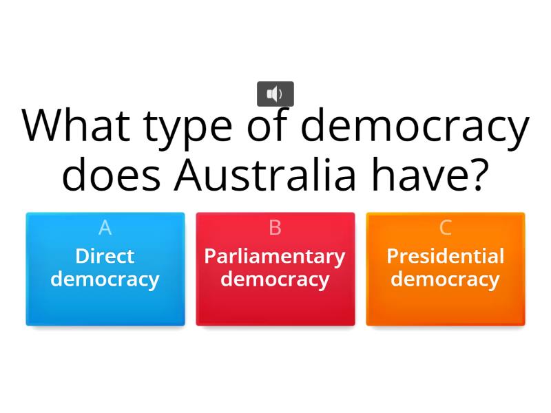 1 for part 2 Australia's democratic beliefs, rights, and liberties - Quiz