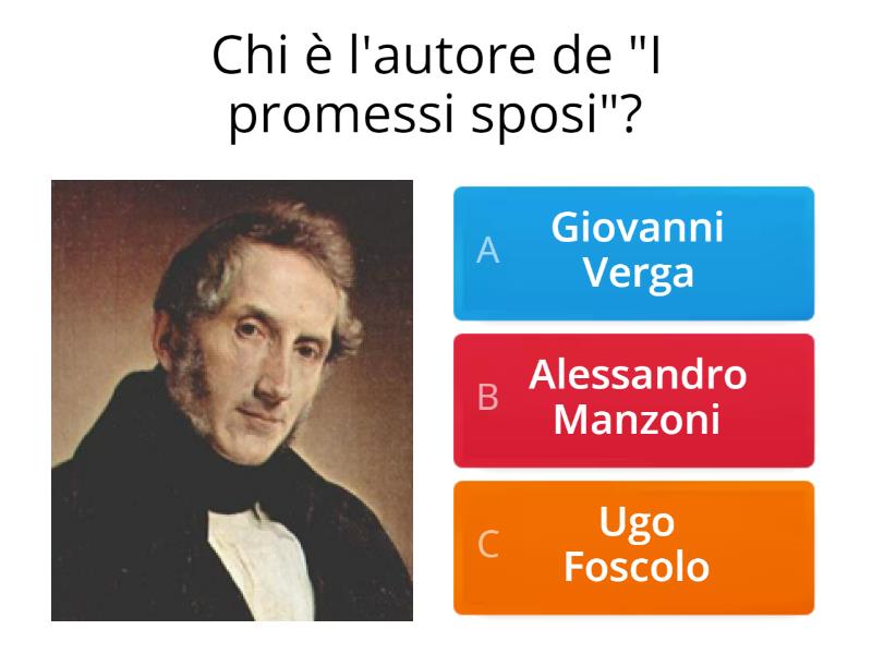 I promessi sposi - Quiz
