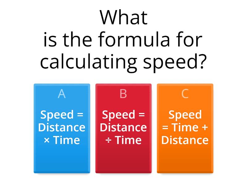 Distance time graph - Quiz