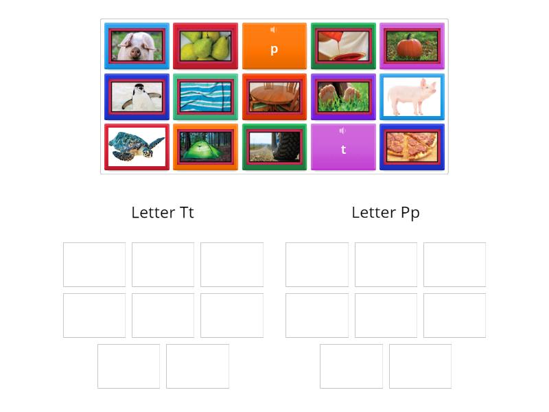 UFLI T and P - Group sort