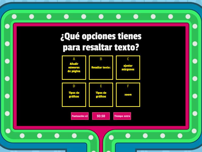 WORD - Gameshow quiz