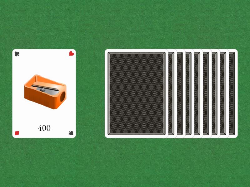 School objects - Vocabulary game - Mayor o menor