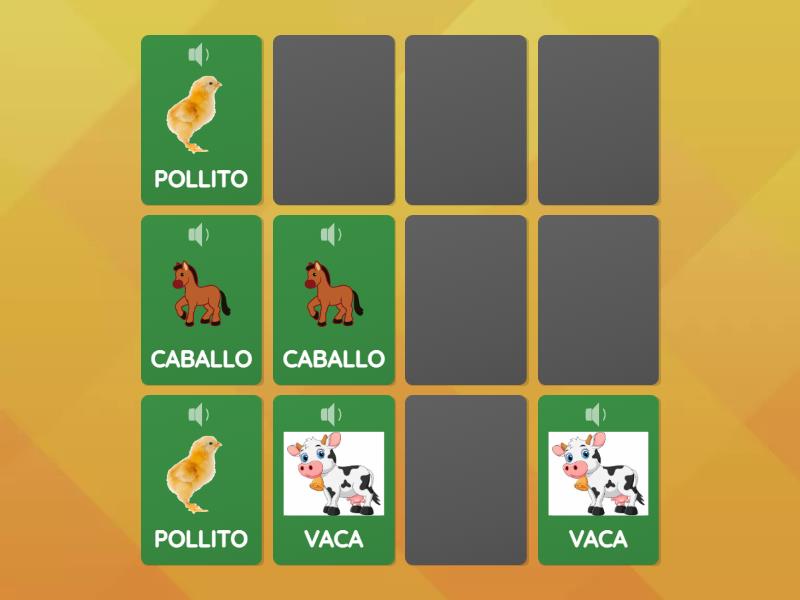 JUEGO - Matching pairs